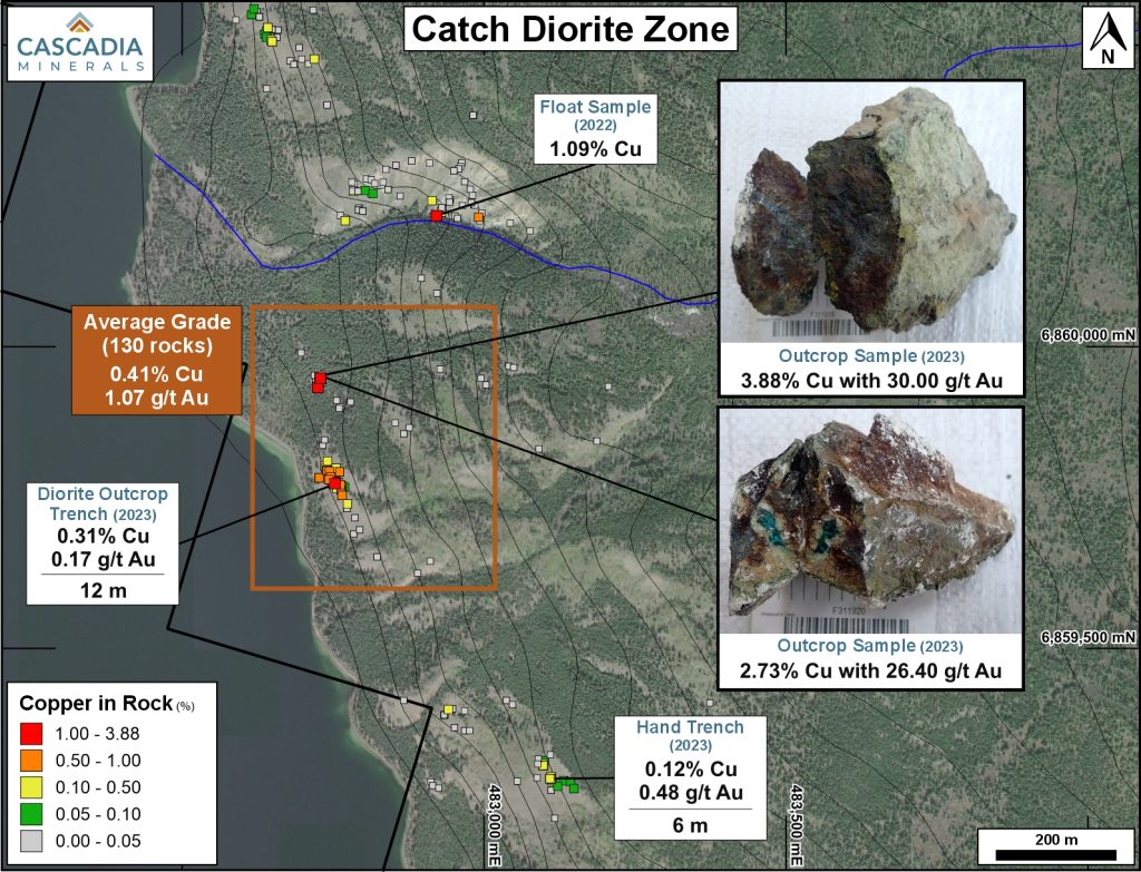 Catch, YT - Cascadia Minerals Ltd.
