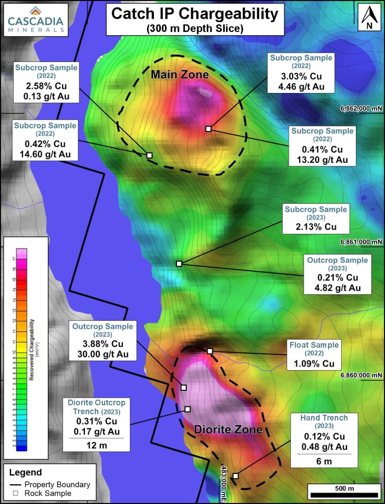 Catch, YT - Cascadia Minerals Ltd.