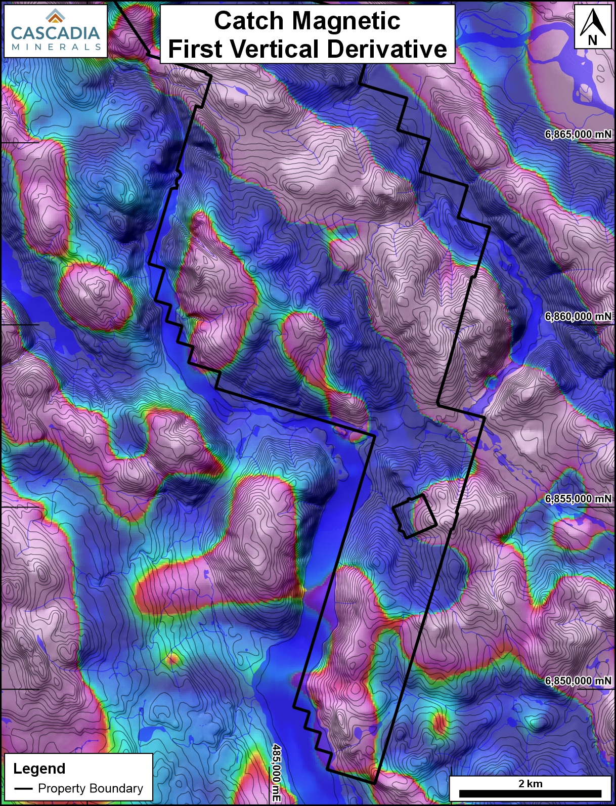 Catch, YT - Cascadia Minerals Ltd.