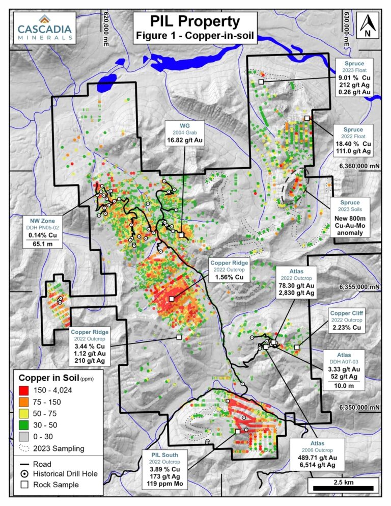 Cascadia – Deep TITAN IP survey at the PIL South target identified a ...
