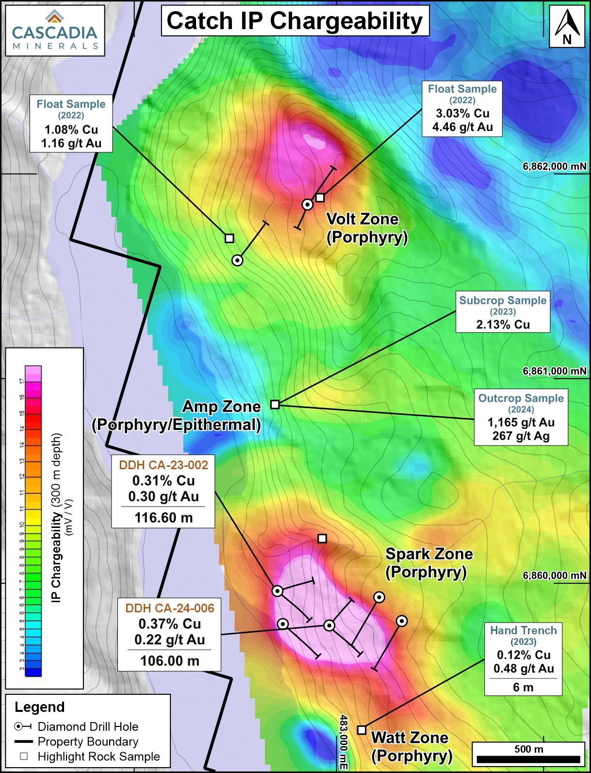 Catch, YT - Cascadia Minerals Ltd.